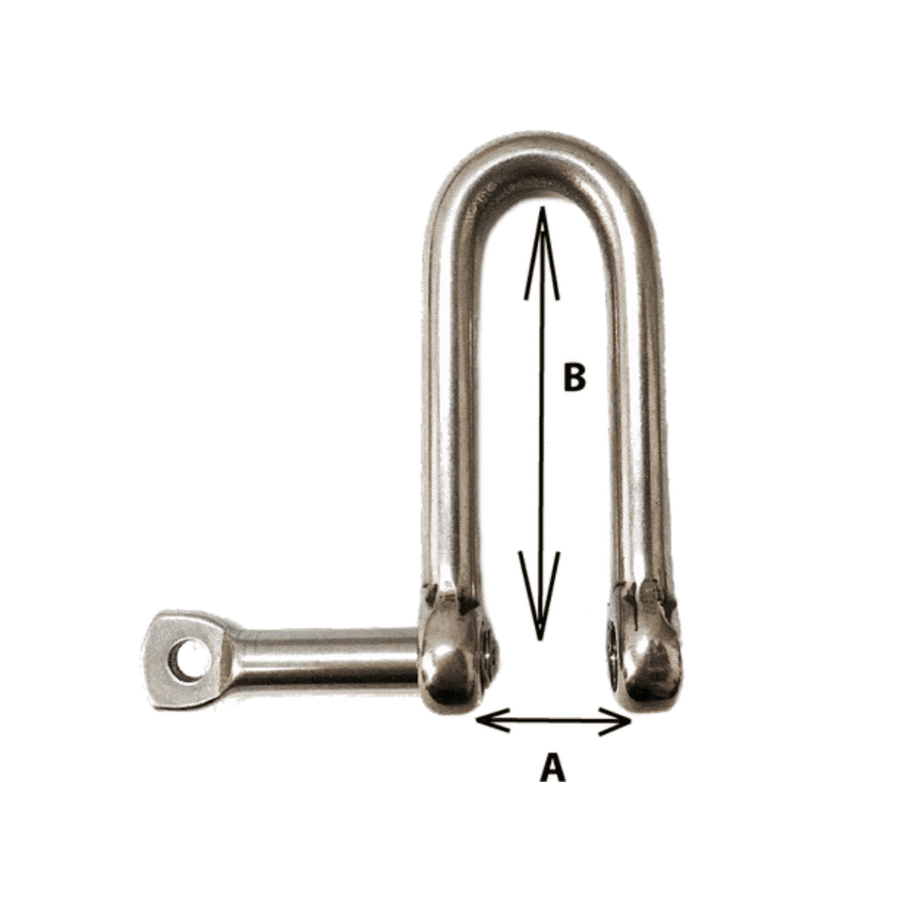 GLOMA Long captive pin shackles – The Rigging Point